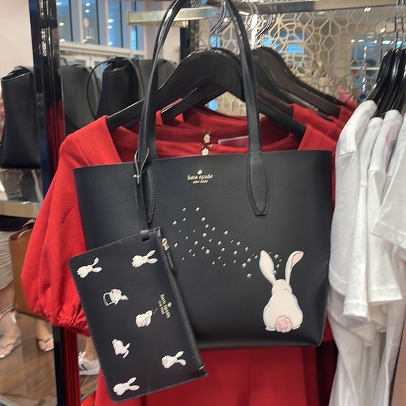 kate spade | Bags | Kate Spade Bunbun Bunny Small Tote Bag Color ...